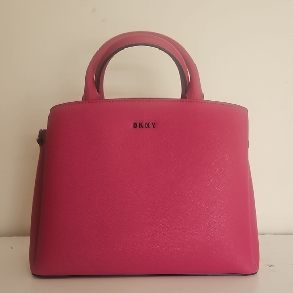 Dkny | Bags | Dkny Pink Satchel Bag With Structured Design | Poshmark